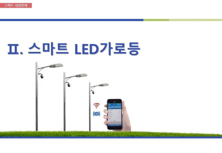 스마트 LED가로등 – AVTEAM